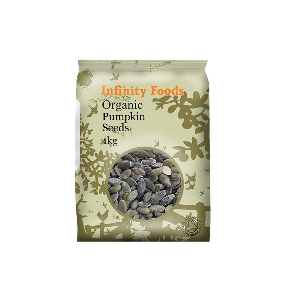 INFINITY FOODS Organic Pumpkin Seeds (1kg) - Organically Speaking ...